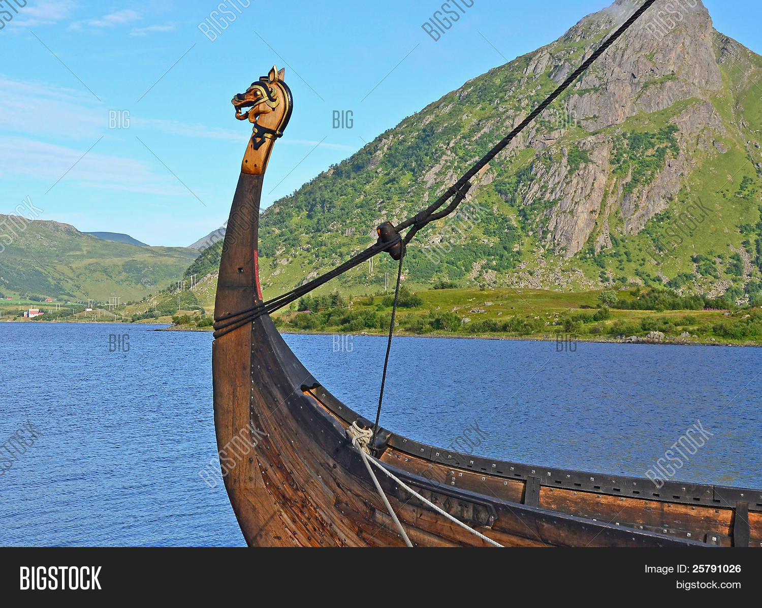 Viking Ship Dragon Image & Photo (Free Trial) | Bigstock
