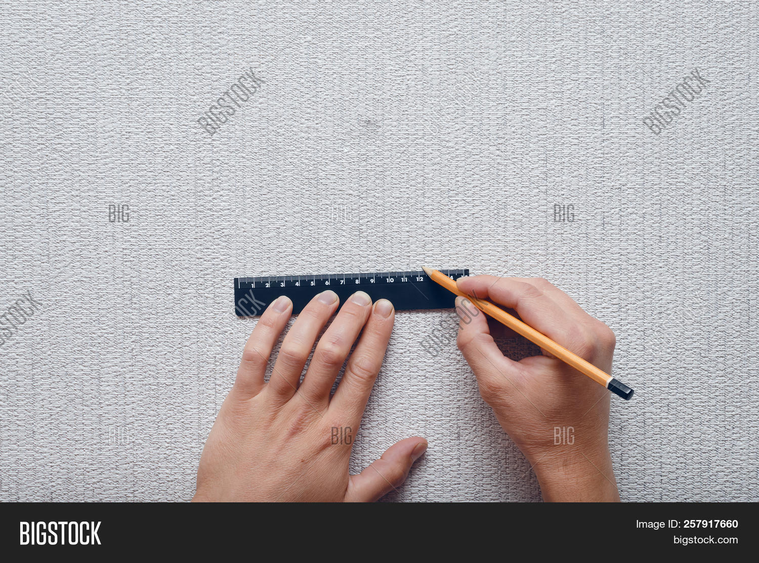 Builder Marks On Wall Image & Photo (Free Trial) | Bigstock