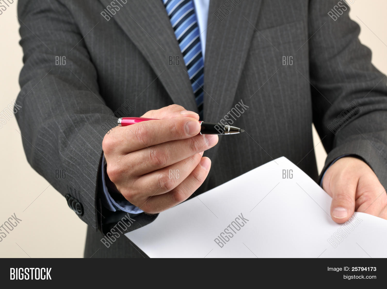 Businessmans Hand Image & Photo (Free Trial) | Bigstock