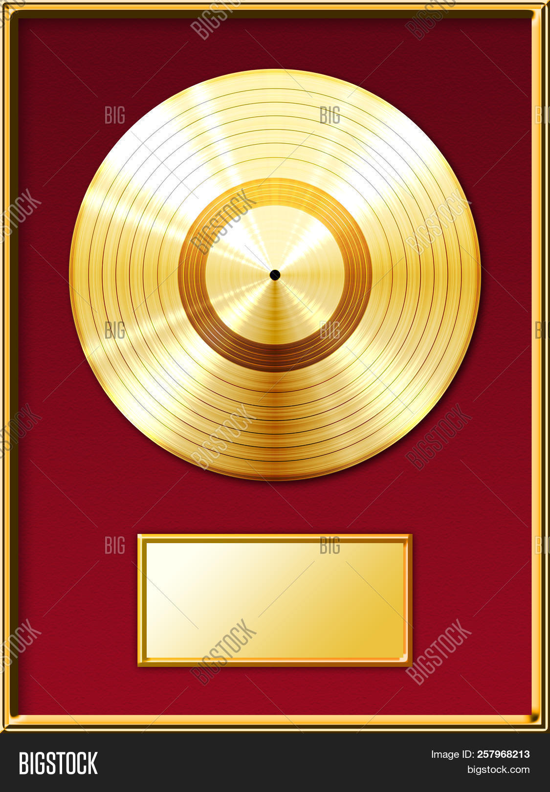 Gold Record Music Disc Image & Photo (Free Trial) | Bigstock
