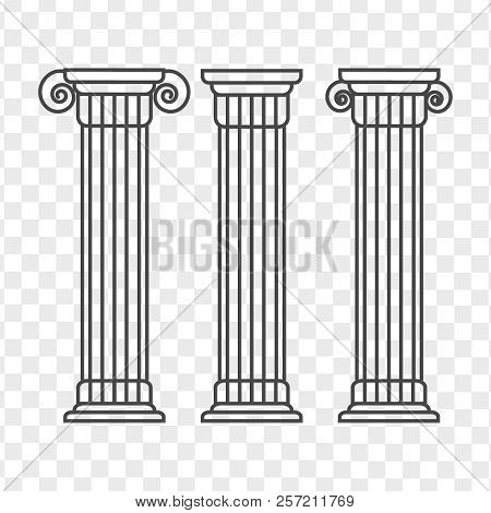Greek Roman Pillar. Vector & Photo (Free Trial) | Bigstock
