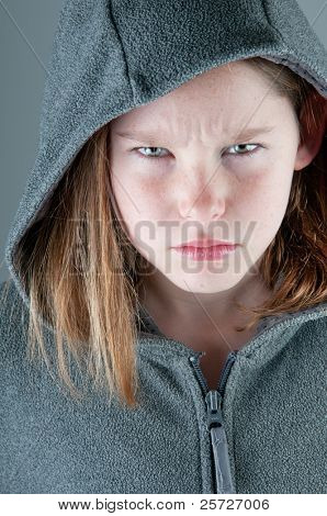 Pretty Girl Angry Face Image & Photo (Free Trial) | Bigstock