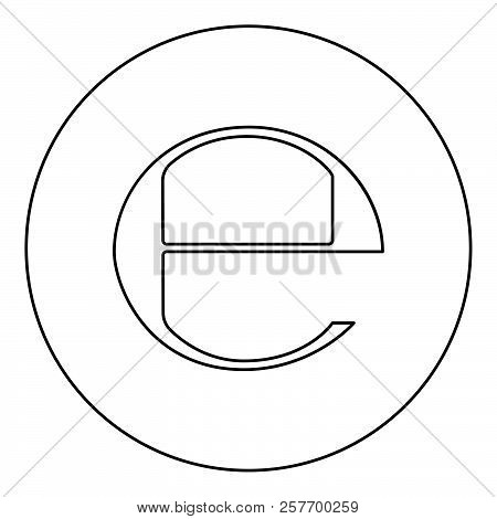 Estimated Sign E Mark Vector & Photo (Free Trial) | Bigstock