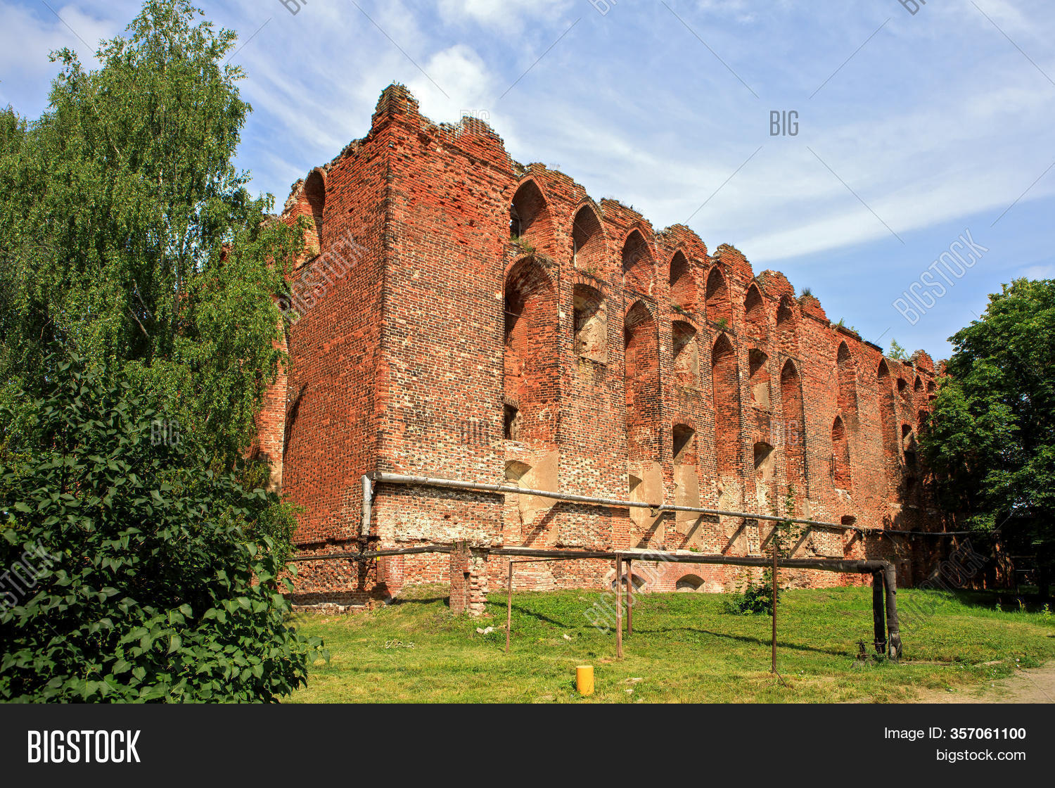 Huge Ruins Old Brick Image & Photo (Free Trial) | Bigstock