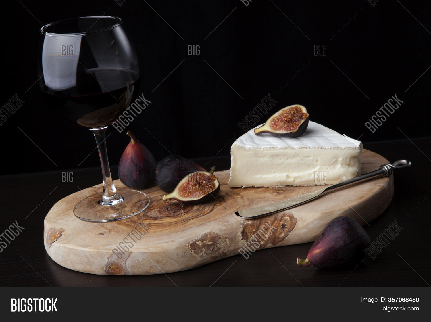 Brie Cheese Red Wine Image & Photo (Free Trial) | Bigstock
