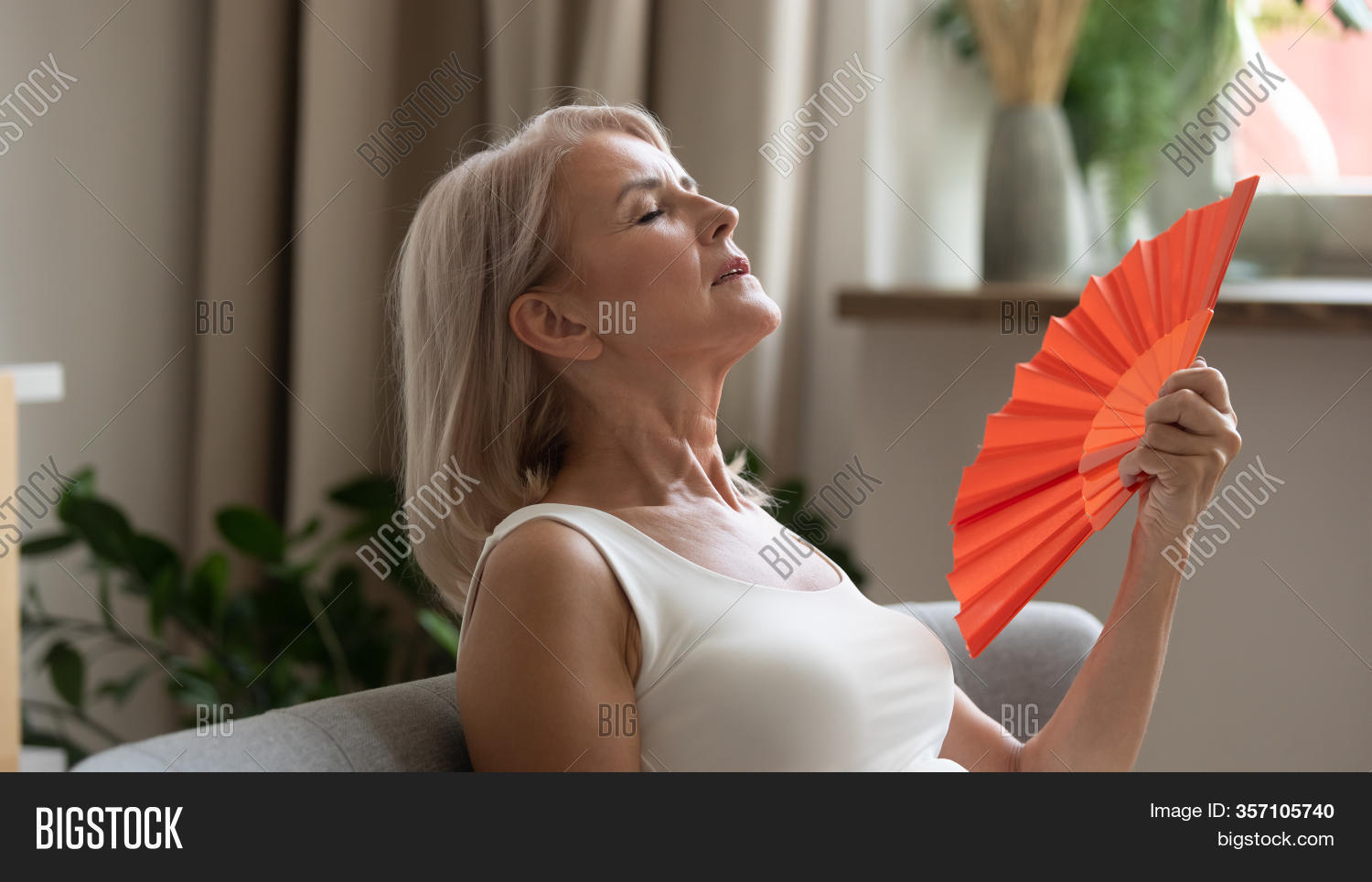 Sweaty Older Lady Image & Photo (Free Trial) | Bigstock