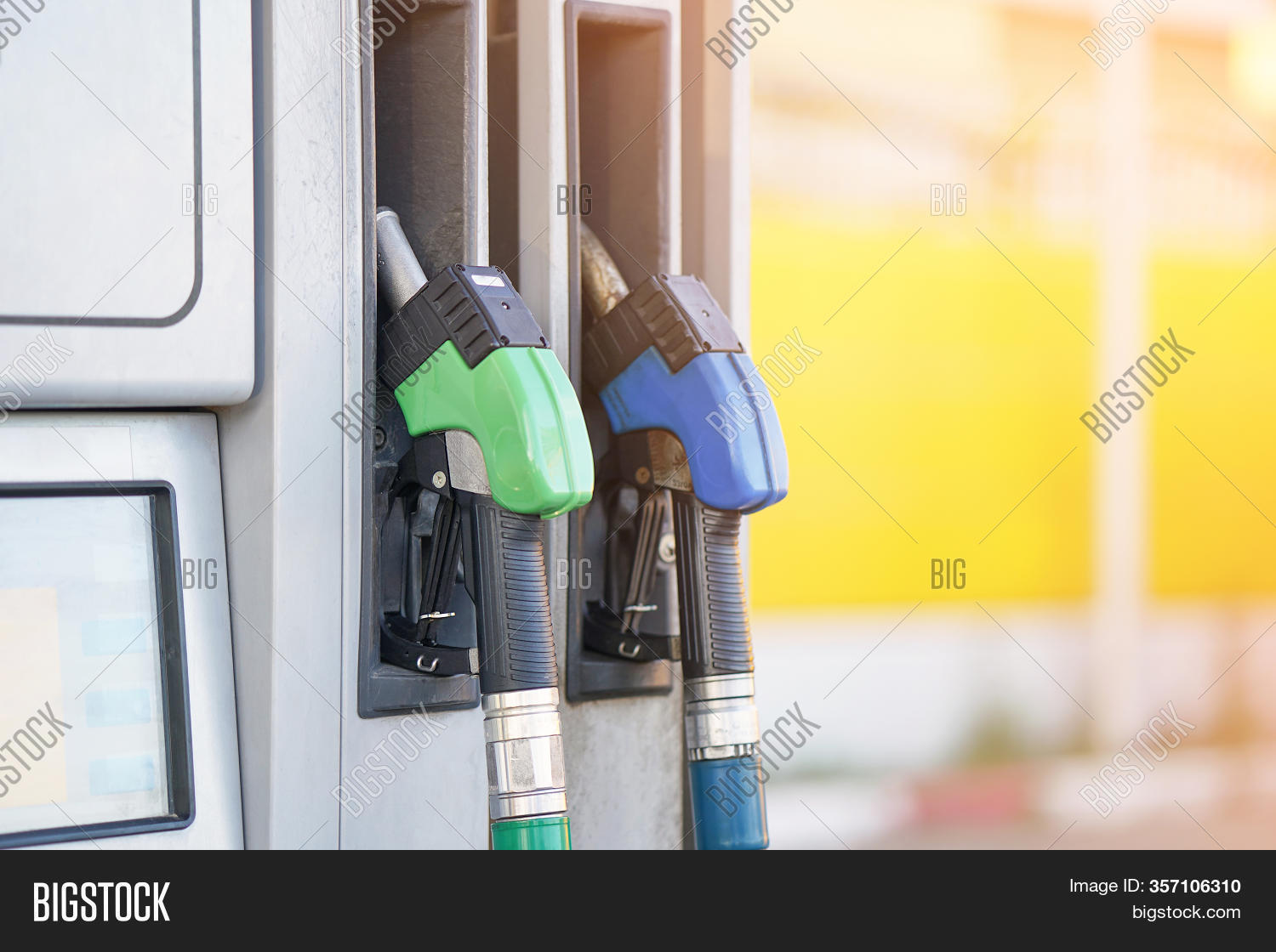 Fuel Pumps Petrol Image & Photo (Free Trial) | Bigstock