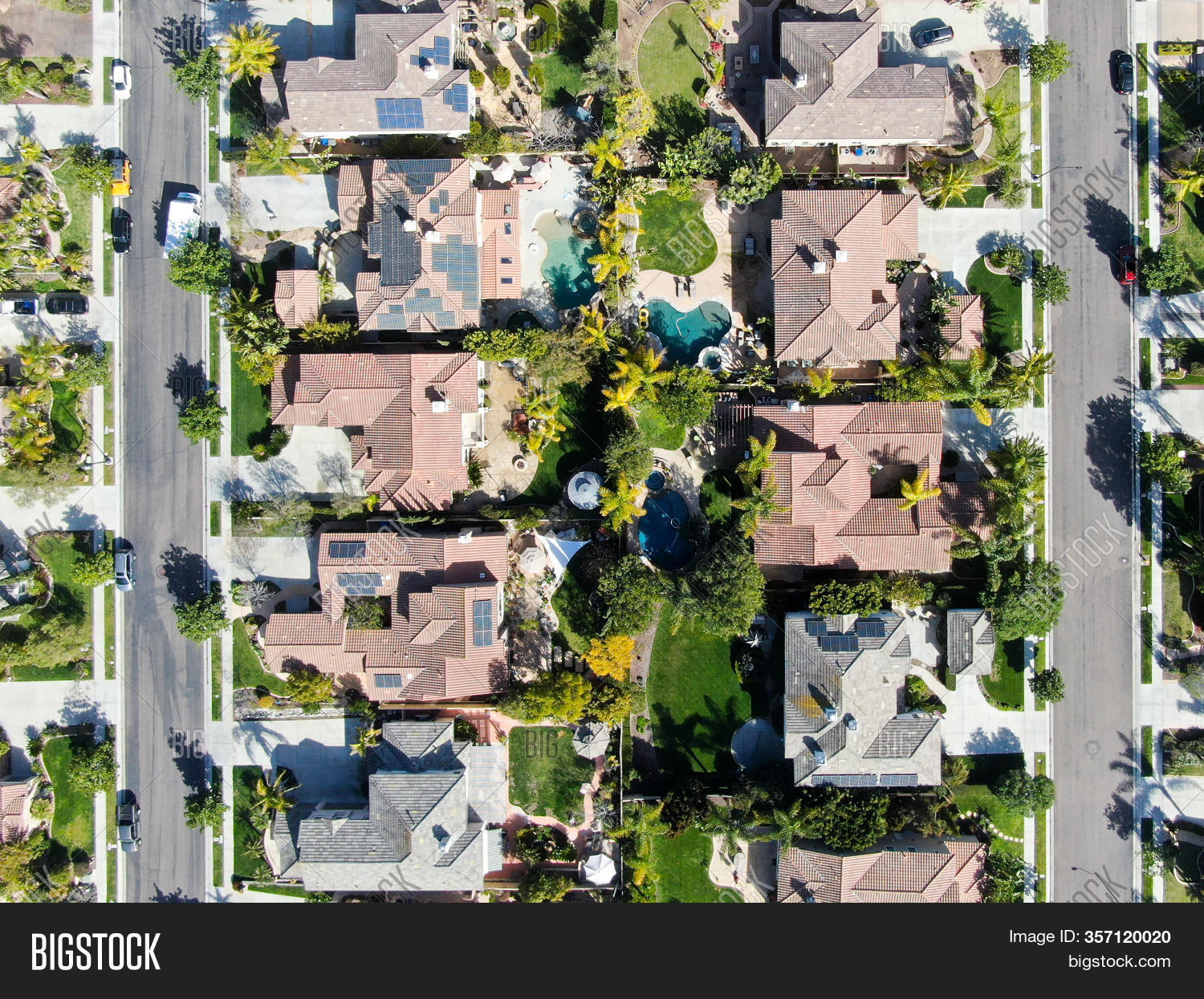 Aerial Top View Image & Photo (Free Trial) | Bigstock
