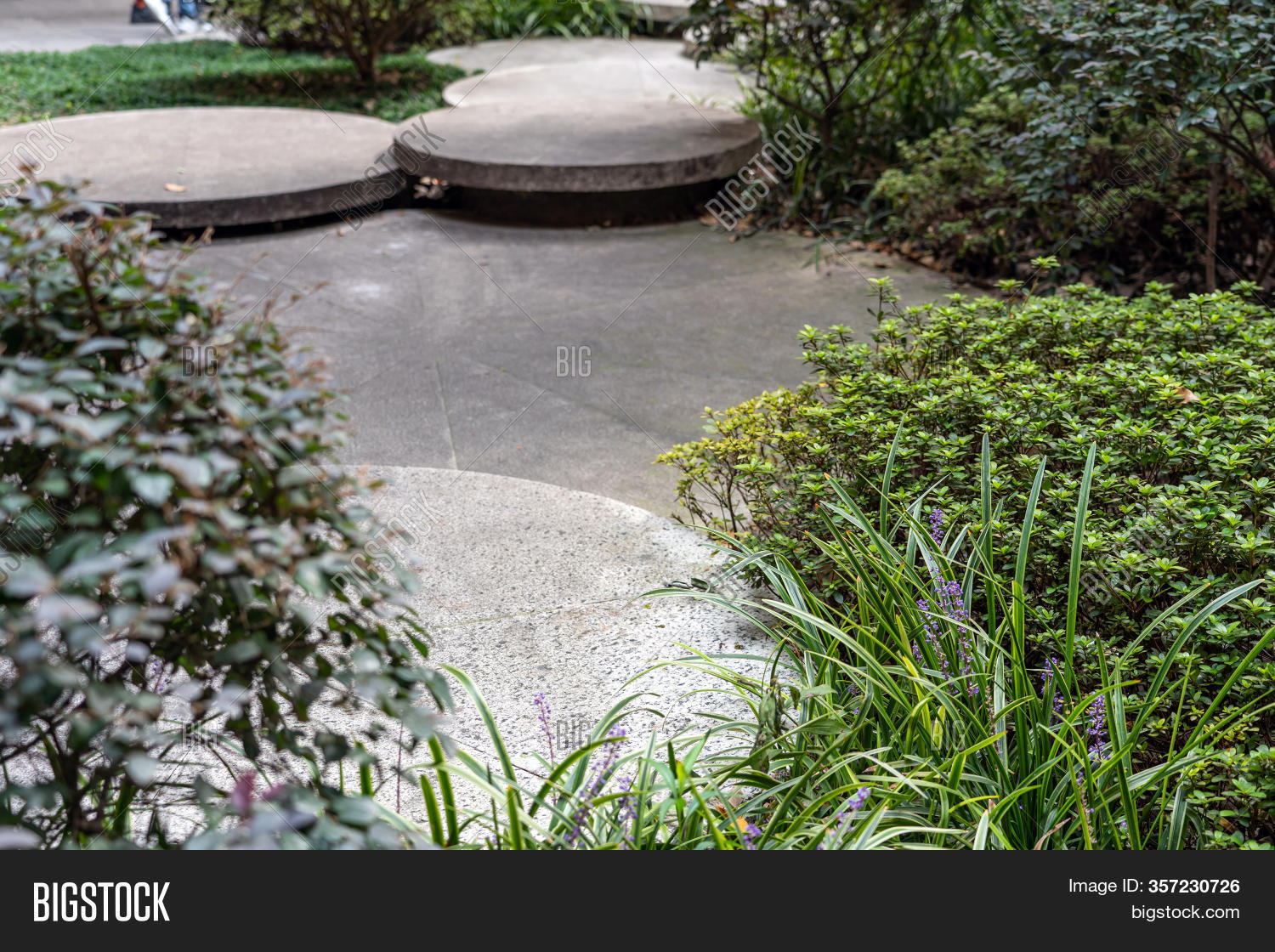 Round Concrete Steps Image & Photo (Free Trial) | Bigstock