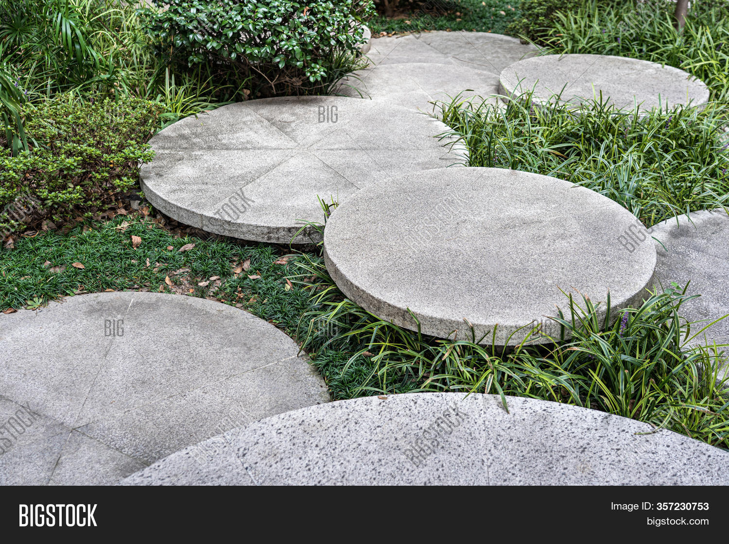 Round Concrete Steps Image & Photo (Free Trial) | Bigstock
