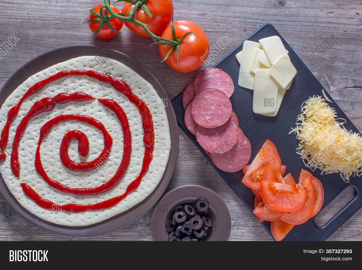 Hands Sprinkle Pizza Image & Photo (Free Trial) | Bigstock