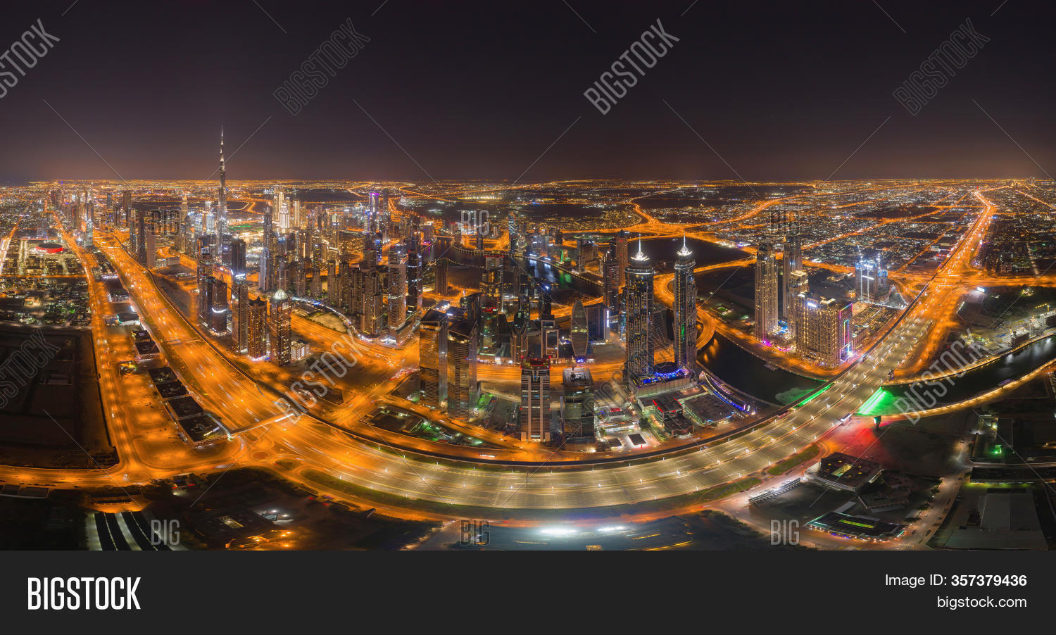 Aerial View Dubai Image & Photo (Free Trial) | Bigstock