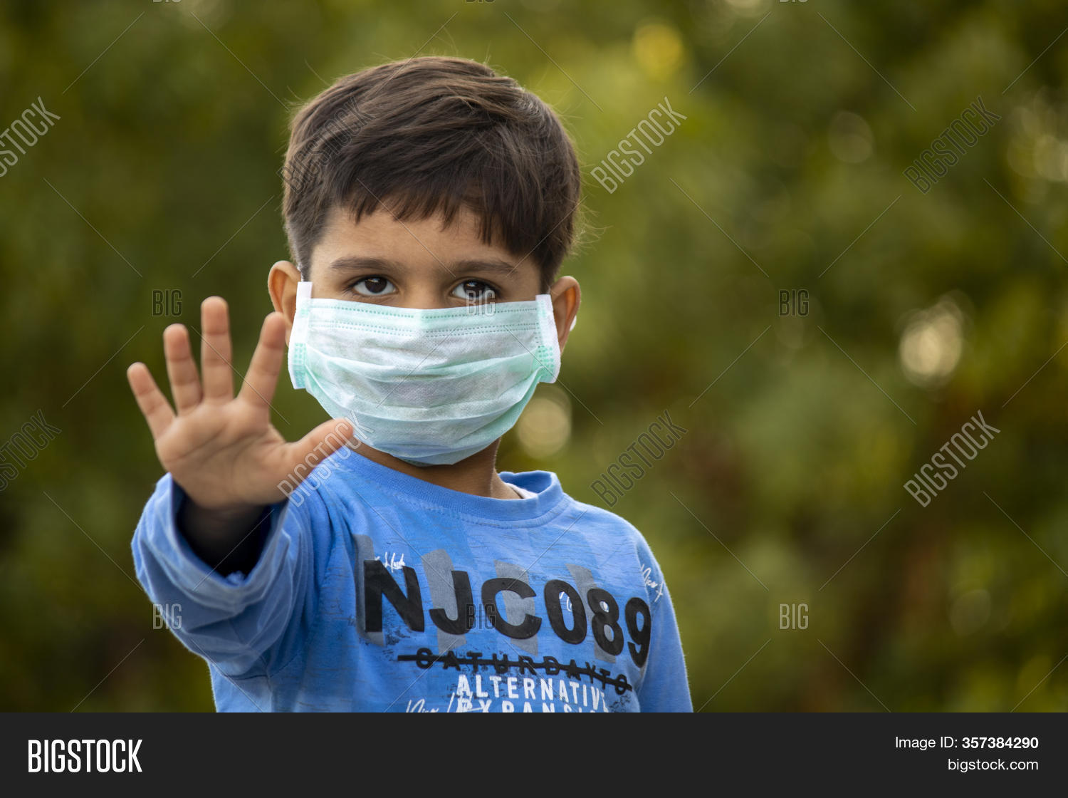 Indian Child Mask Image & Photo (Free Trial) | Bigstock