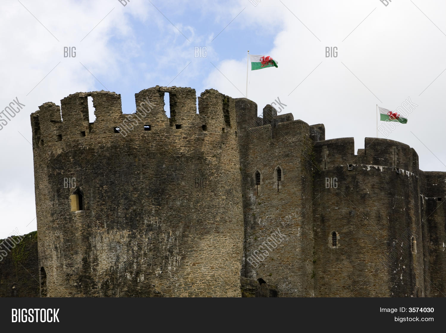 Towers Caerphilly Image & Photo (Free Trial) | Bigstock