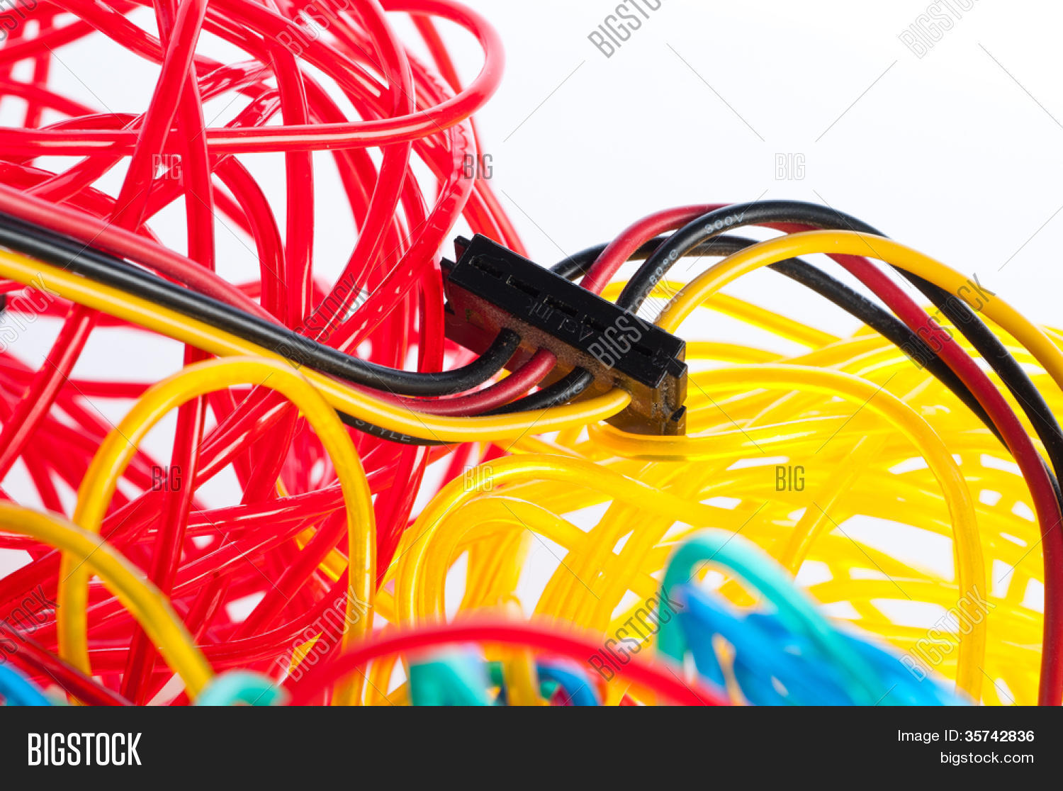 Colorfull Cables Image & Photo (Free Trial) | Bigstock