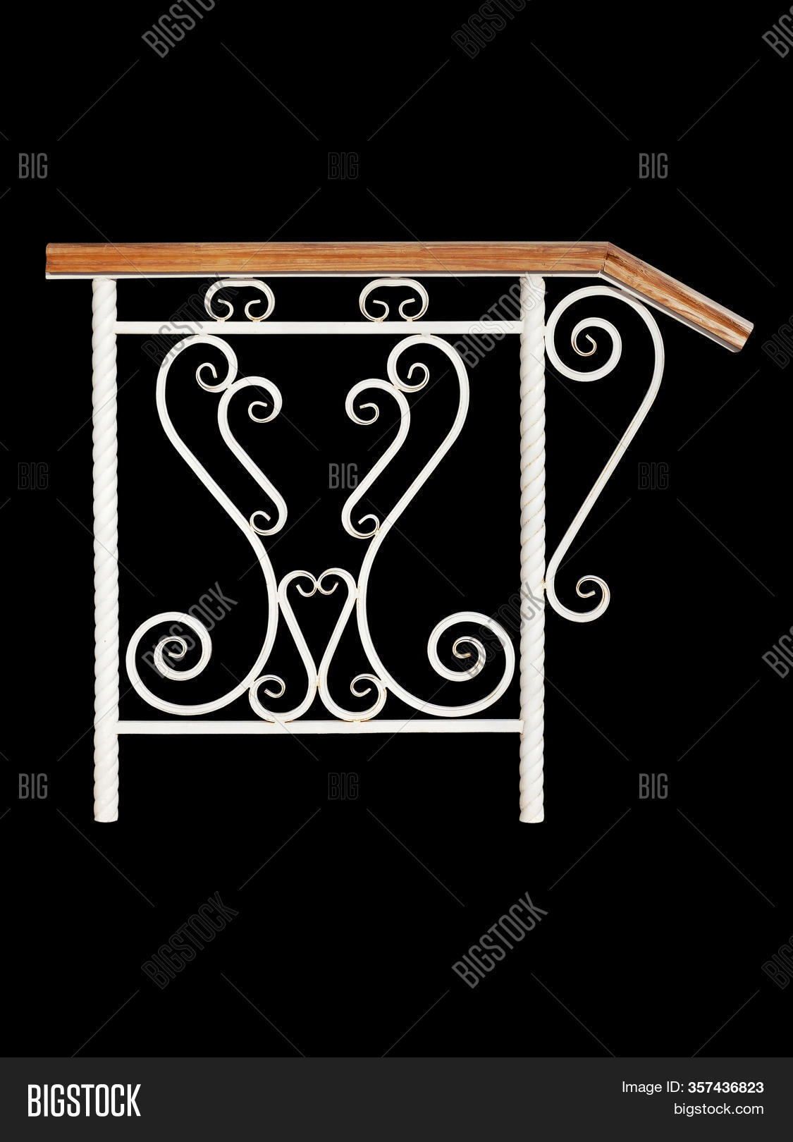 Modern Wooden Railing Image & Photo (Free Trial) | Bigstock