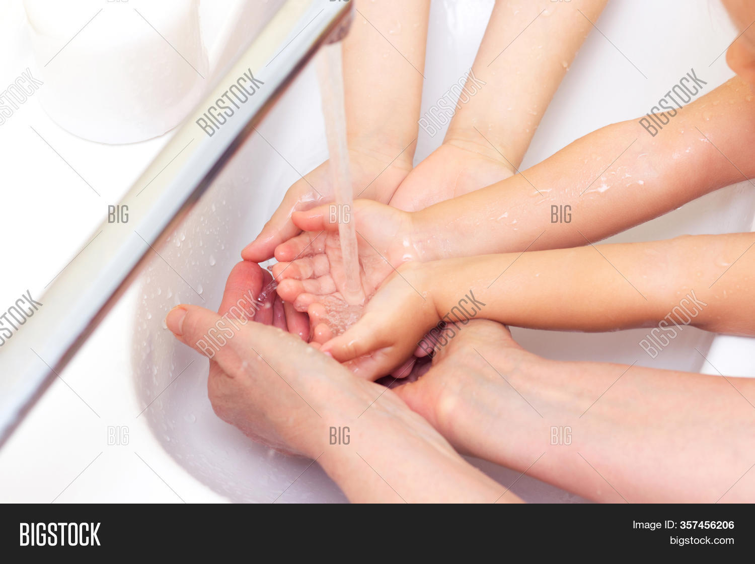 Adults Children Wash Image & Photo (Free Trial) | Bigstock
