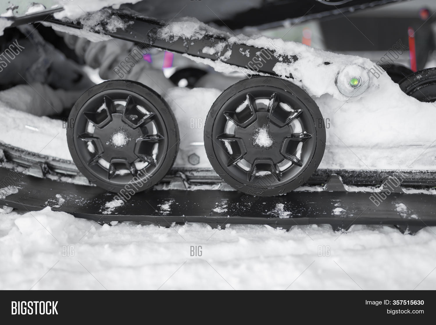 Close- Snowy Tracks Image & Photo (Free Trial) | Bigstock