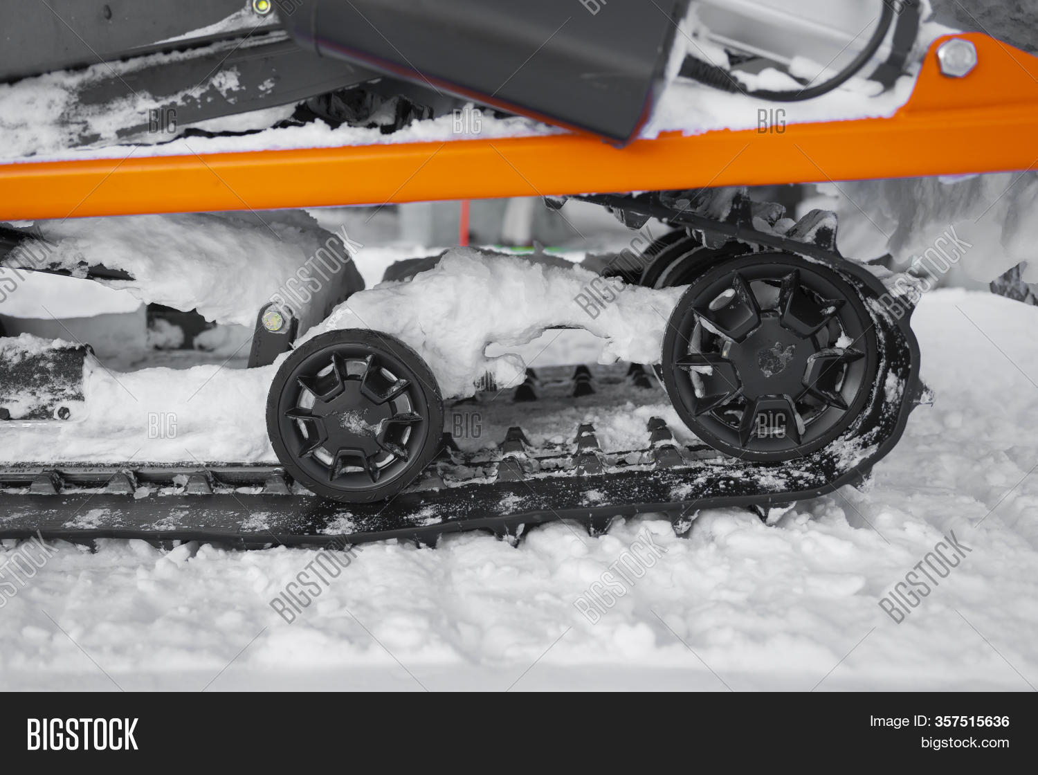 Close- Snowy Tracks Image & Photo (Free Trial) | Bigstock