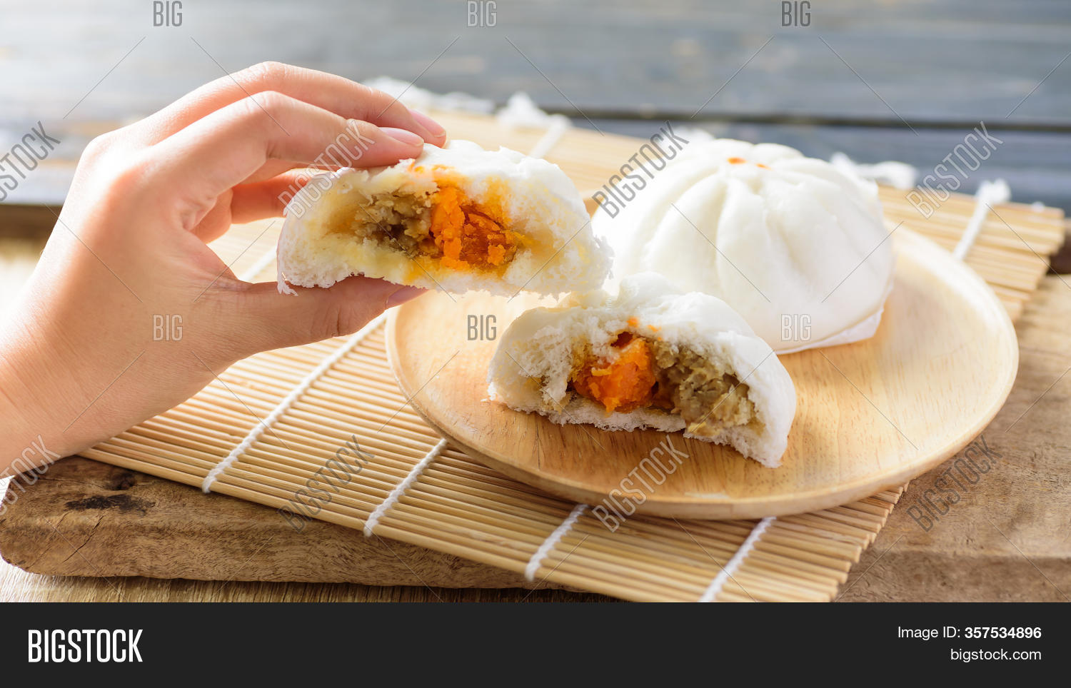 Steamed Buns Stuffed Image & Photo (Free Trial) | Bigstock