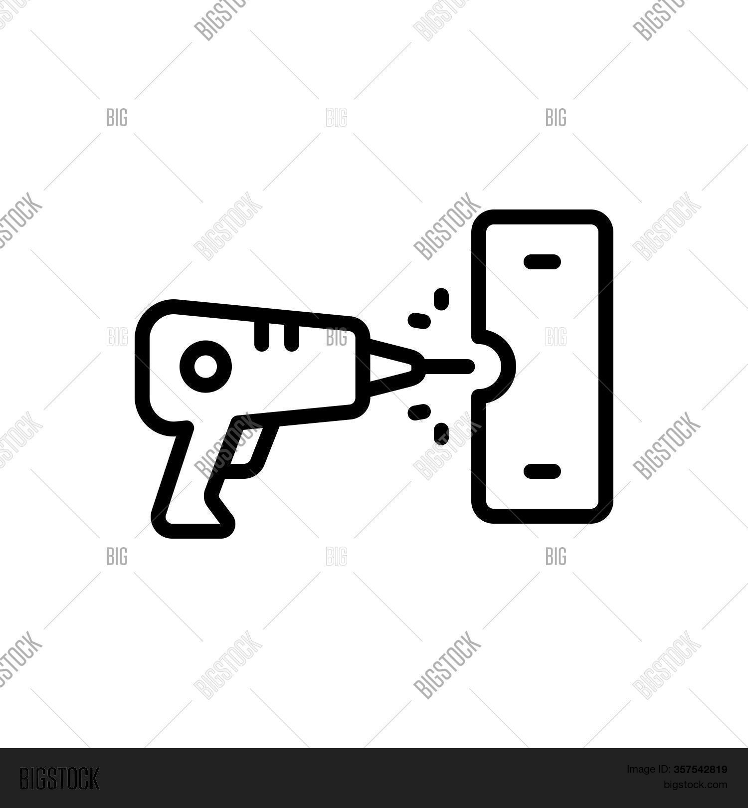 Black Line Icon Hole Vector & Photo (Free Trial) | Bigstock