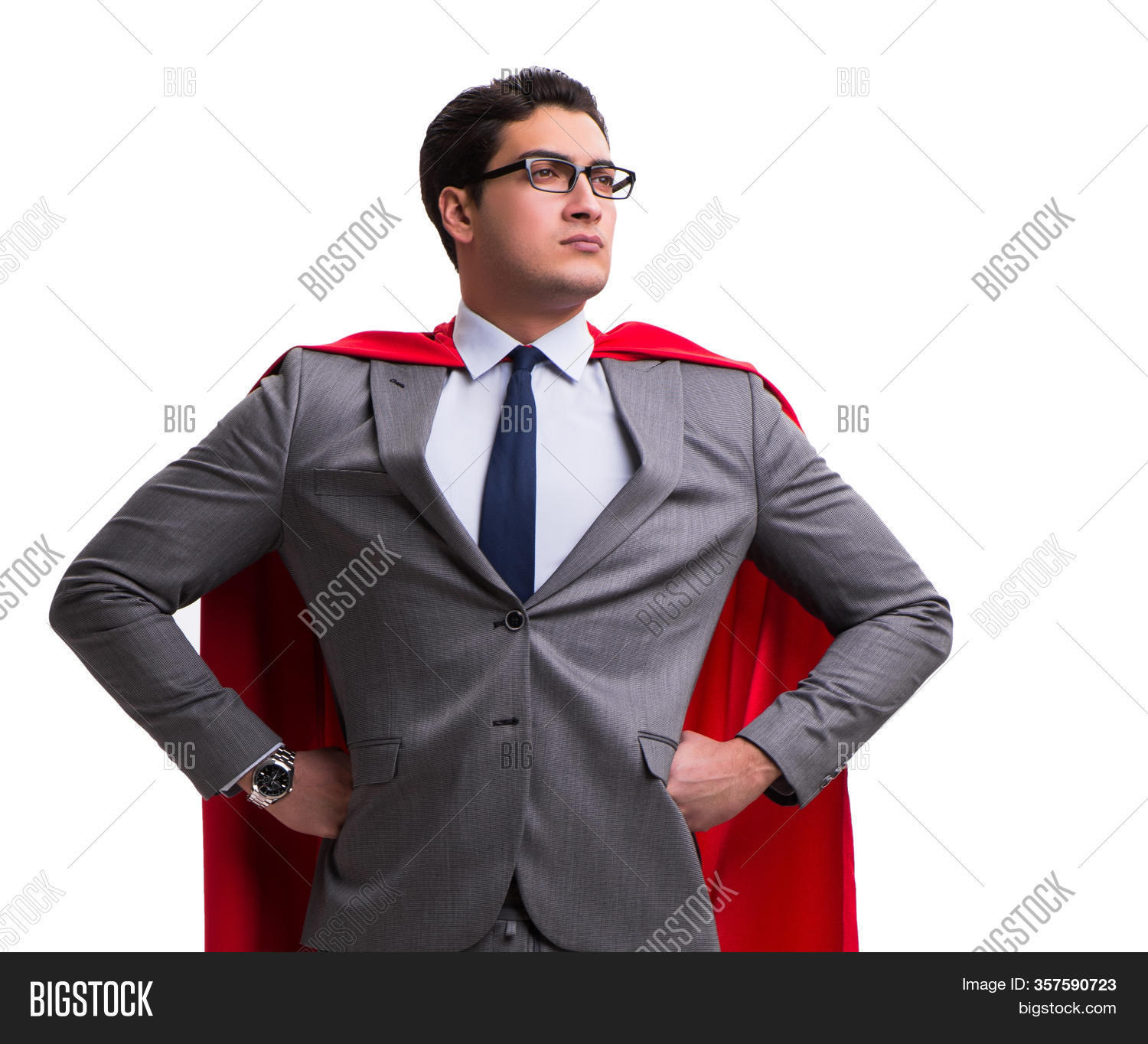 Super Hero Businessman Image & Photo (Free Trial) | Bigstock