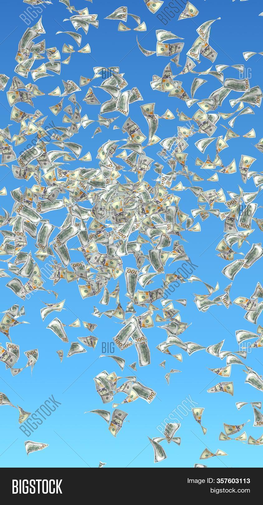 Flying Dollars Image & Photo (Free Trial) | Bigstock