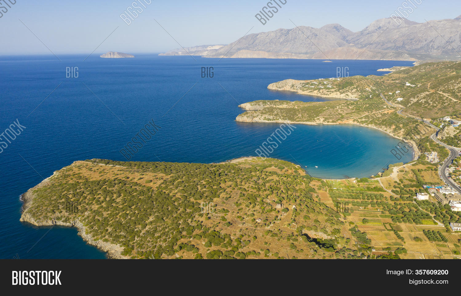 Aerial View Kalydon Image & Photo (Free Trial) | Bigstock
