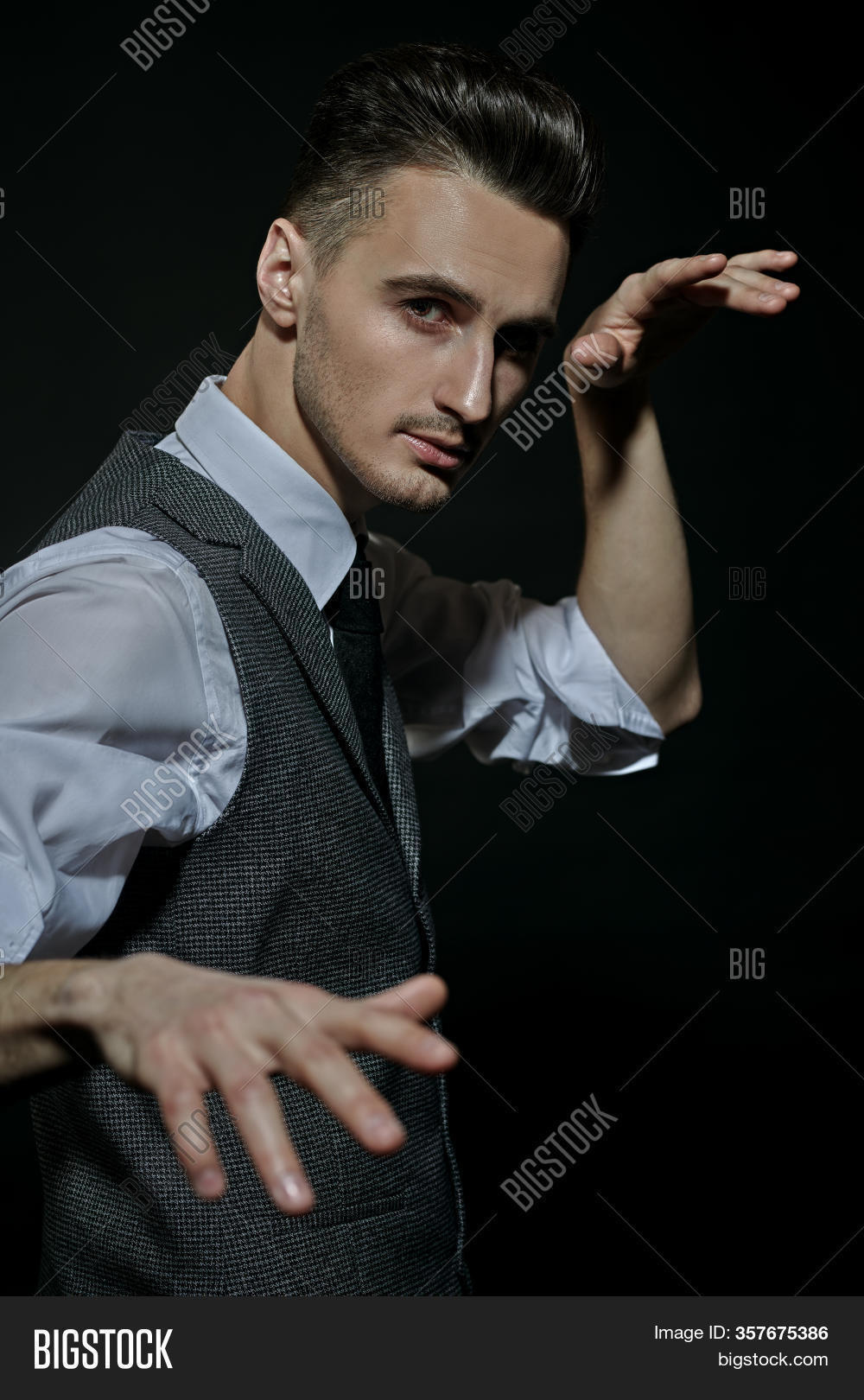 Portrait Handsome Man Image & Photo (Free Trial) | Bigstock