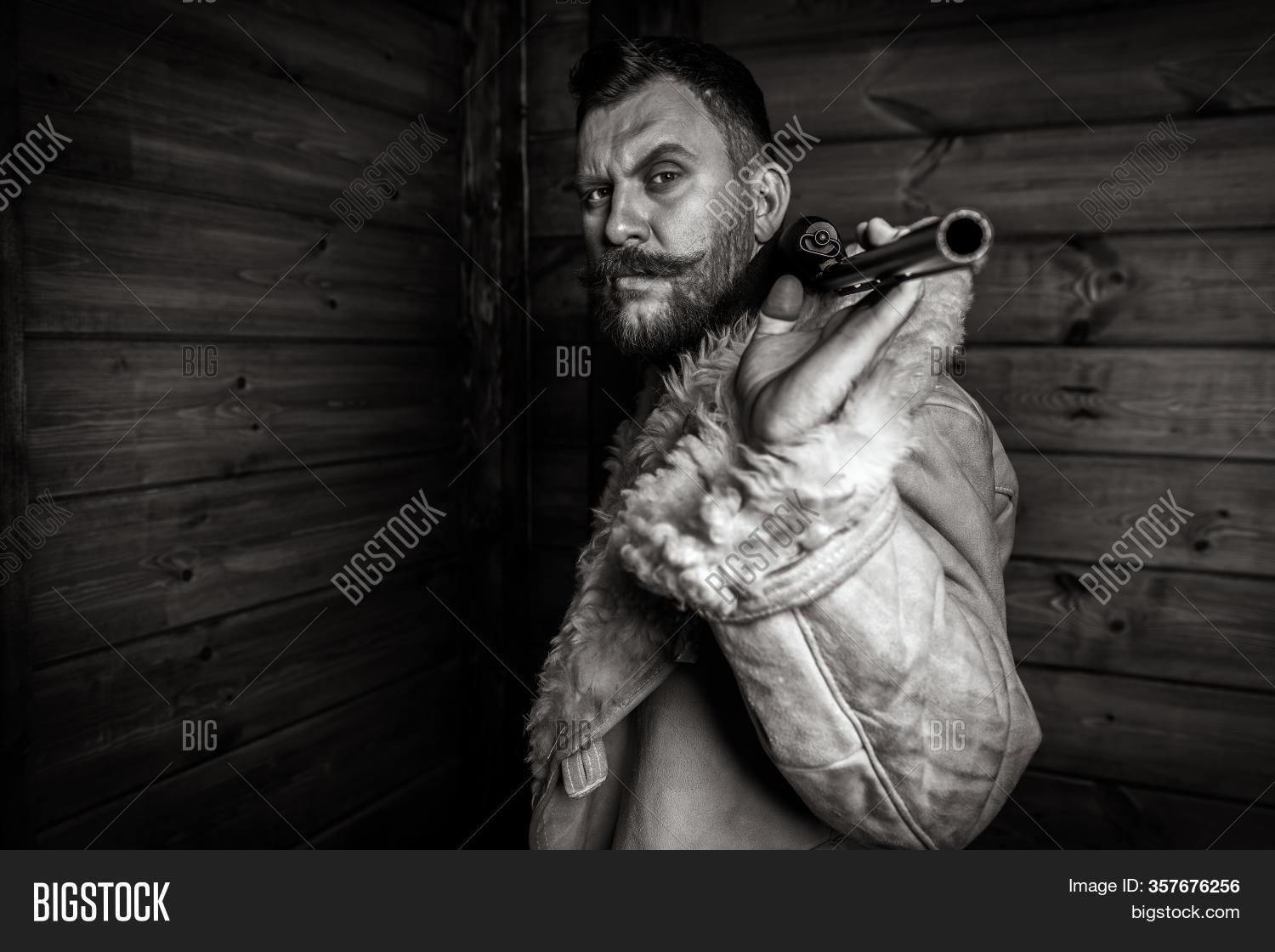 Portrait Hunter Man Image & Photo (Free Trial) | Bigstock