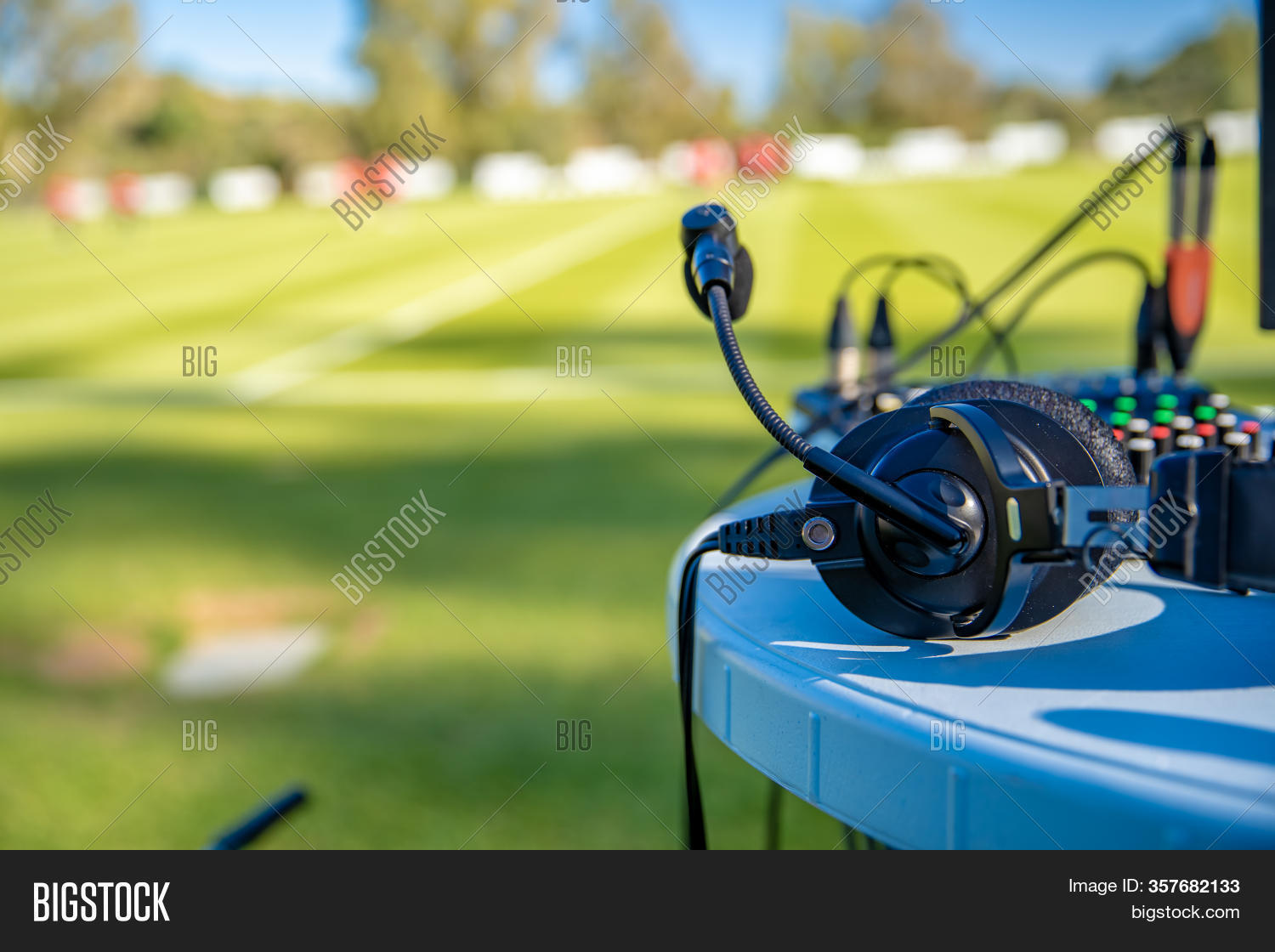 Commentator Headsets Image & Photo (Free Trial) | Bigstock