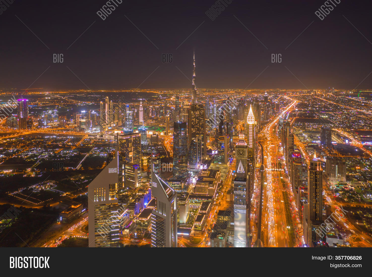 Aerial View Dubai Image & Photo (Free Trial) | Bigstock