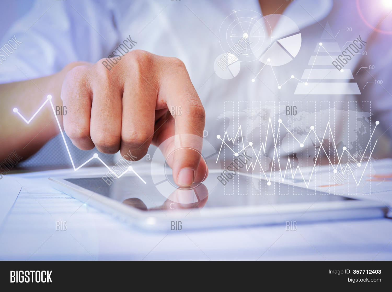 Person Tapping On Image & Photo (Free Trial) | Bigstock