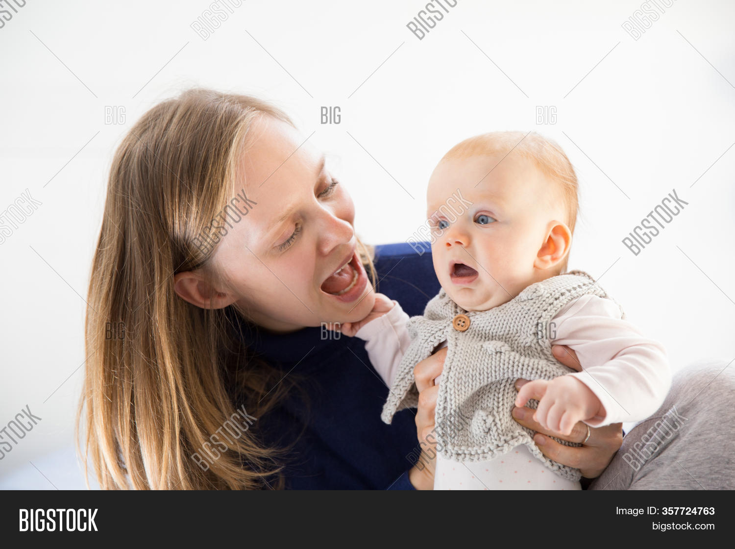 Excited New Mom Image & Photo (Free Trial) | Bigstock