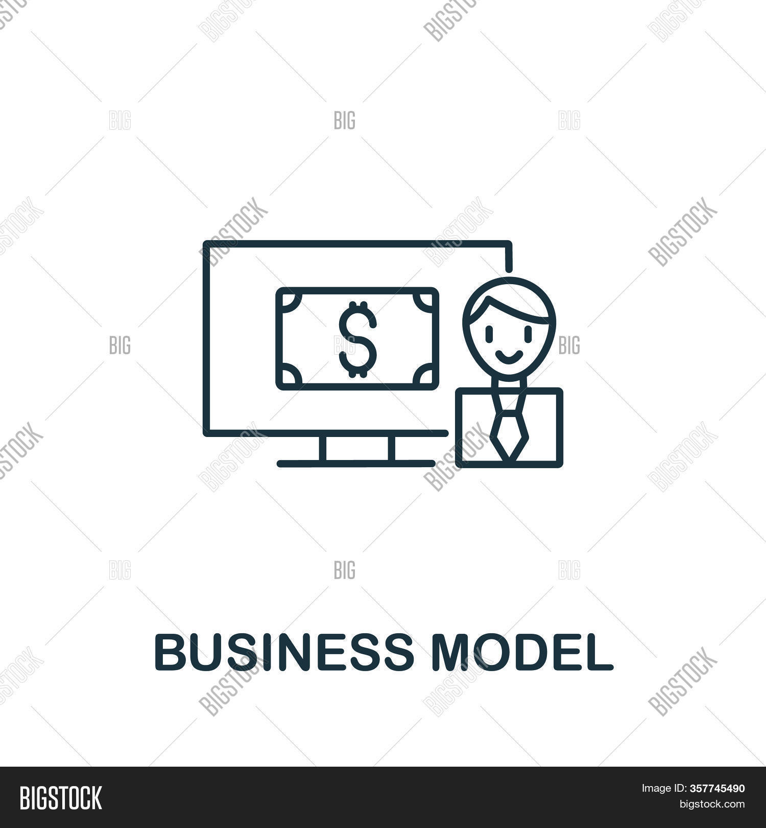 Business Model Icon Image & Photo (Free Trial) | Bigstock