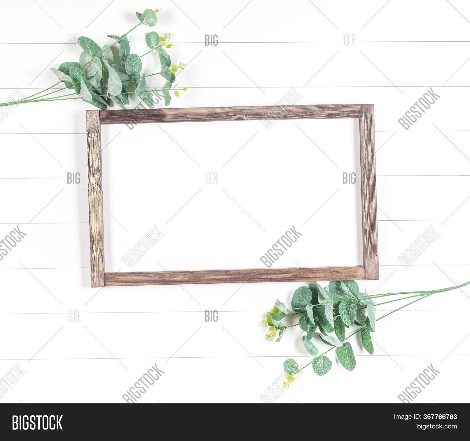 Frame Rough Wood On Image & Photo (Free Trial) | Bigstock
