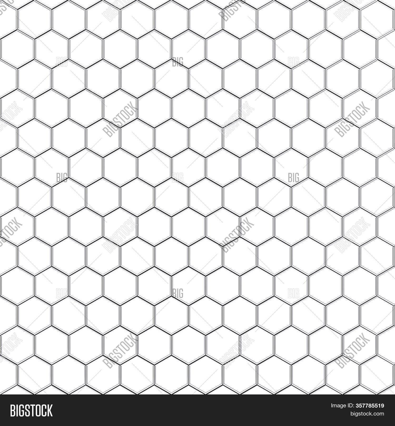 Metal Hexagon Fence Image & Photo (Free Trial) | Bigstock
