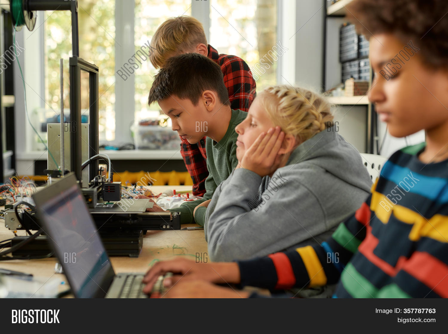 Curious Kids Learning Image & Photo (Free Trial) | Bigstock