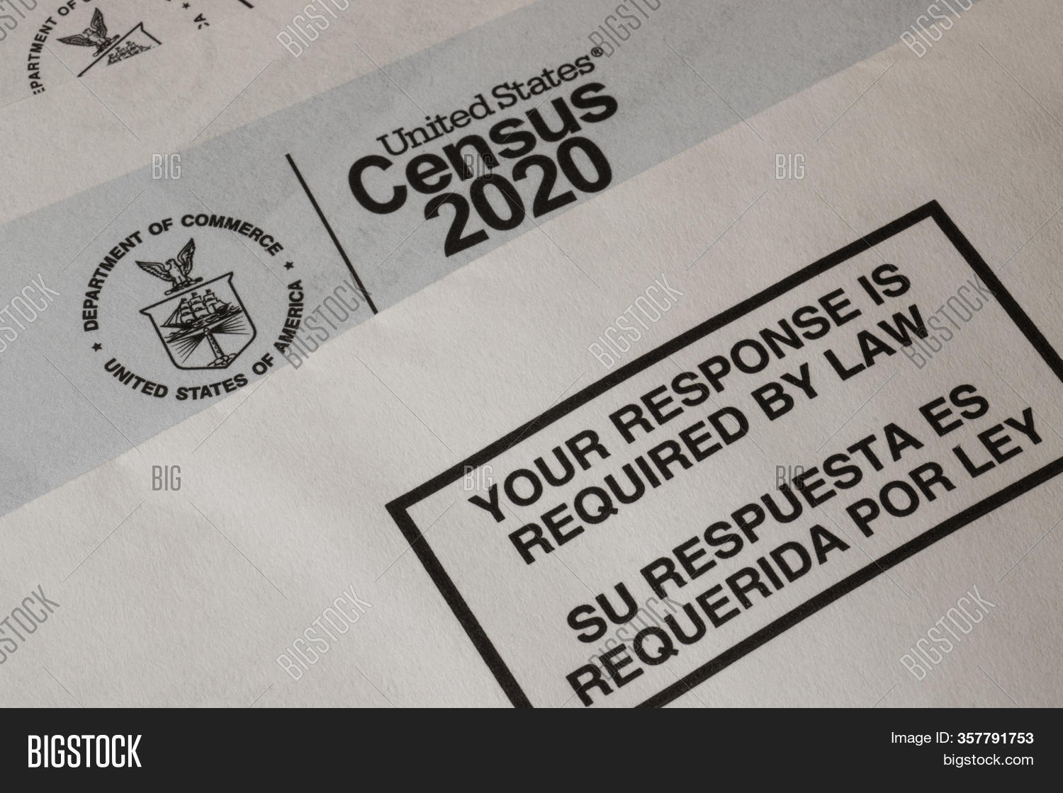Census 2020 Form. Image & Photo (Free Trial) | Bigstock