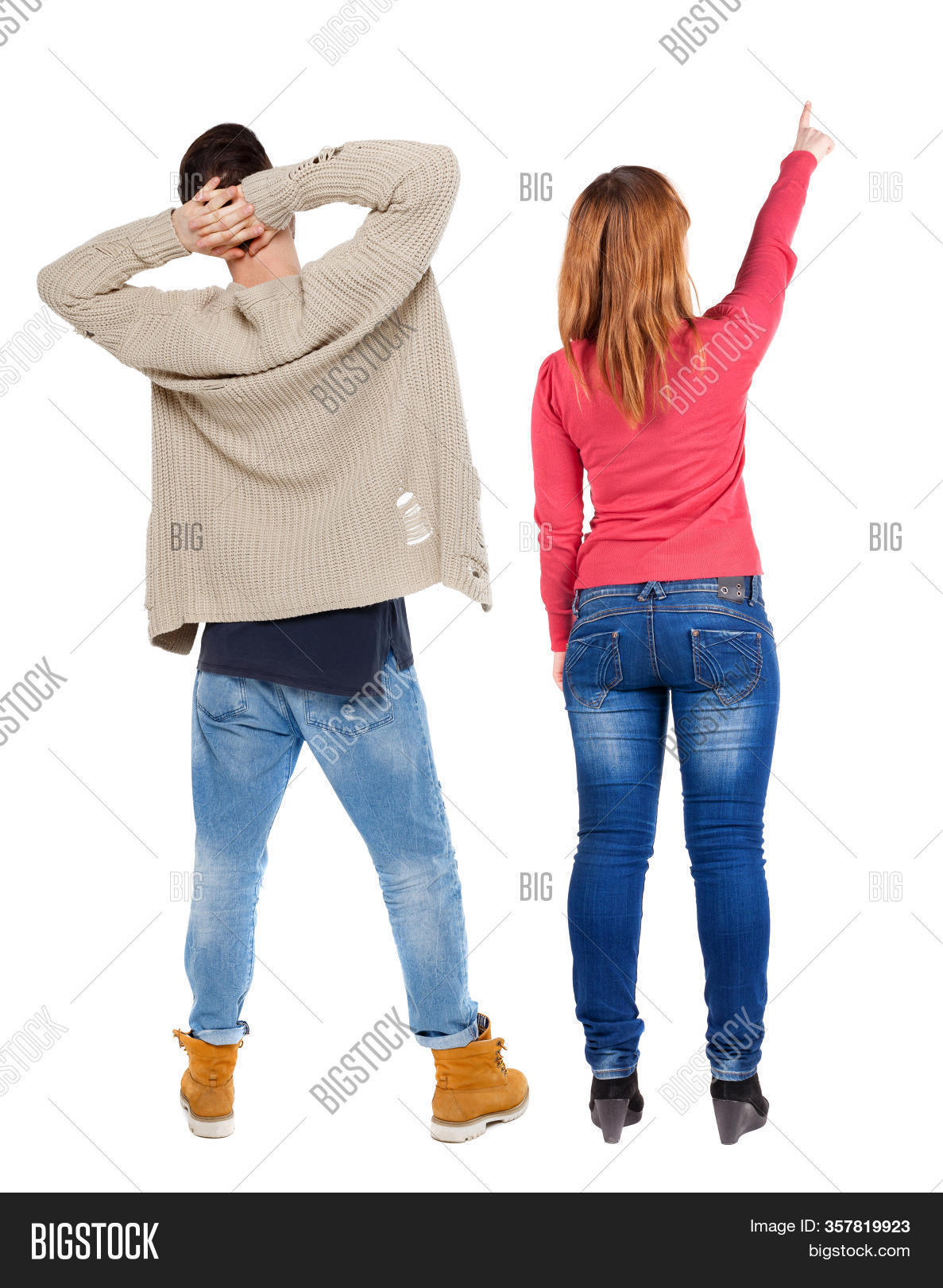Back View Couple Image & Photo (Free Trial) | Bigstock