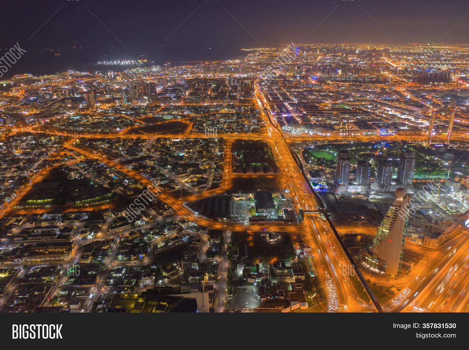 Aerial View Dubai Image & Photo (Free Trial) | Bigstock