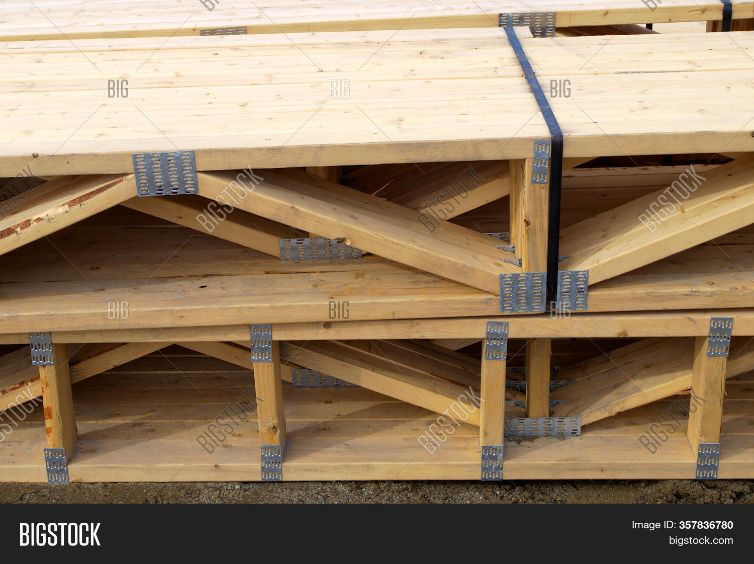 Beams On Construction Image & Photo (Free Trial) | Bigstock