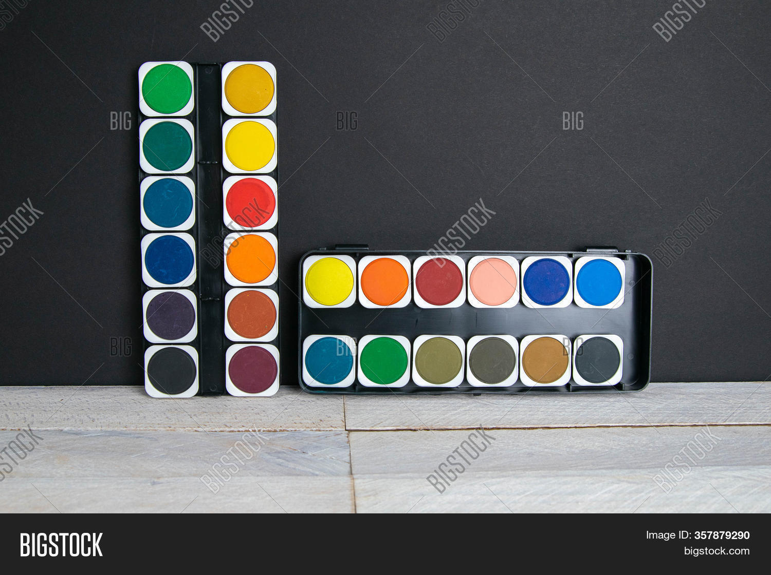 Colorful Paints Stand Image & Photo (Free Trial) | Bigstock