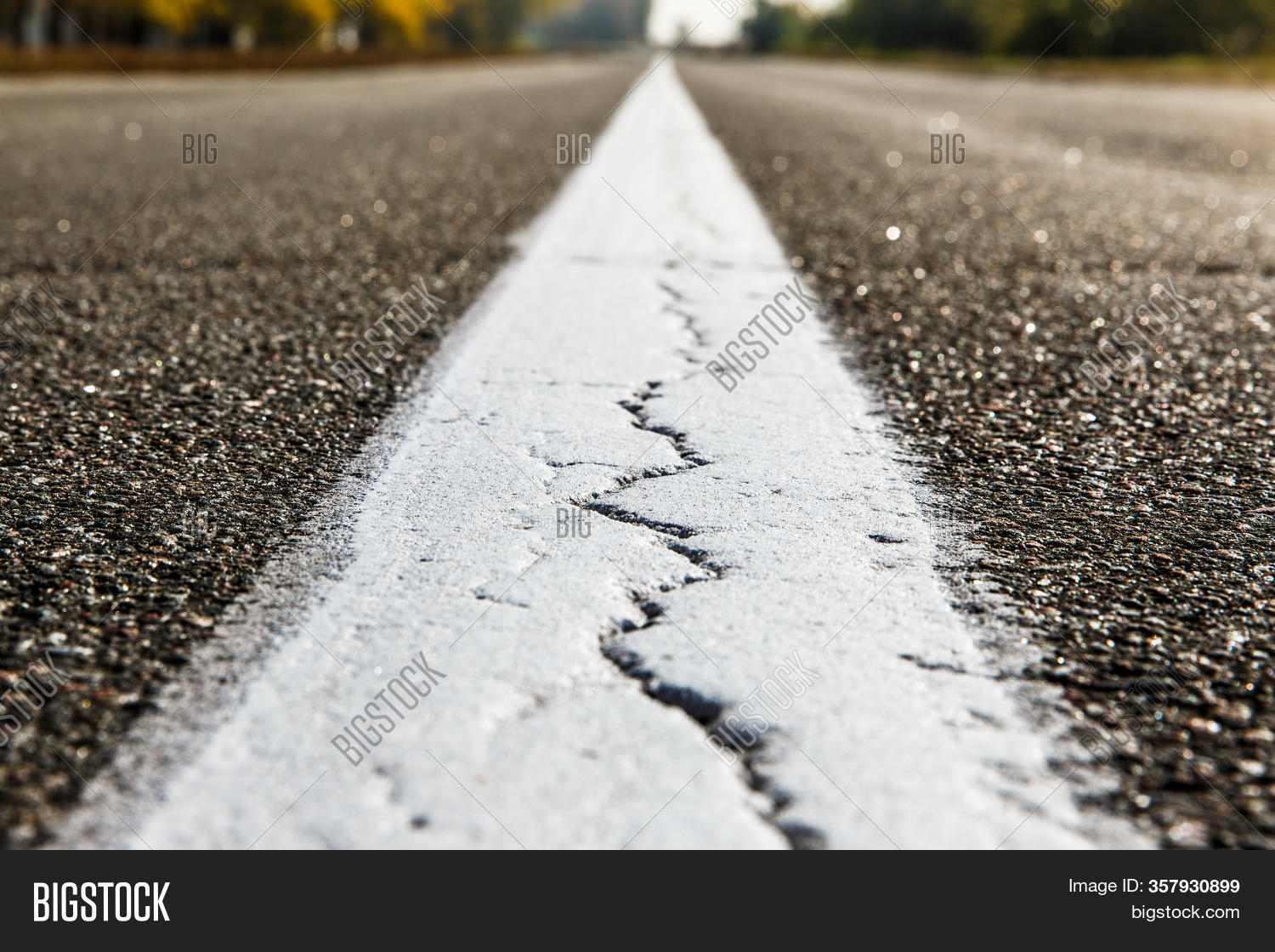 Old Asphalt Road. Image & Photo (Free Trial) | Bigstock