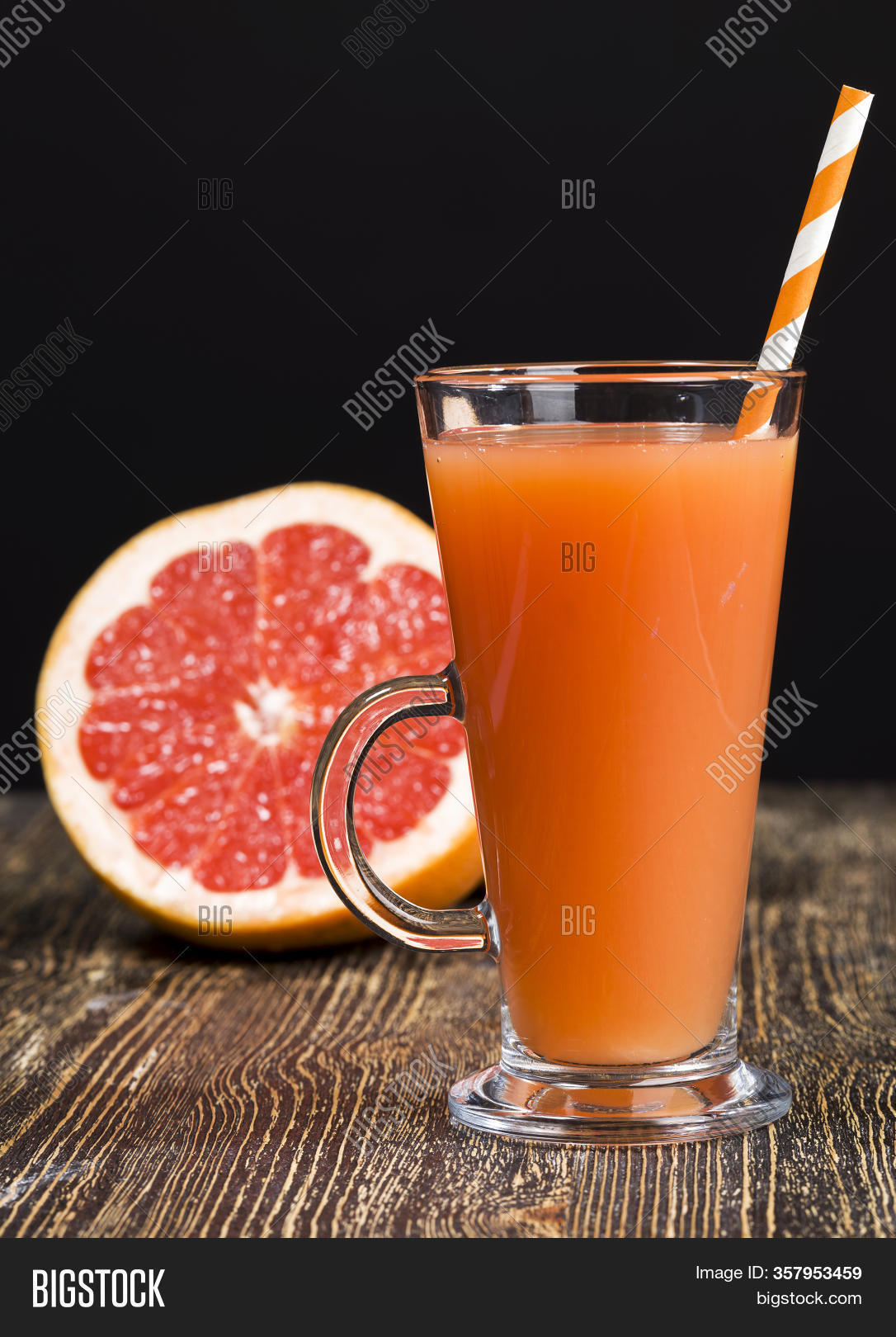 Fresh Grapefruit Juice Image & Photo (Free Trial) | Bigstock