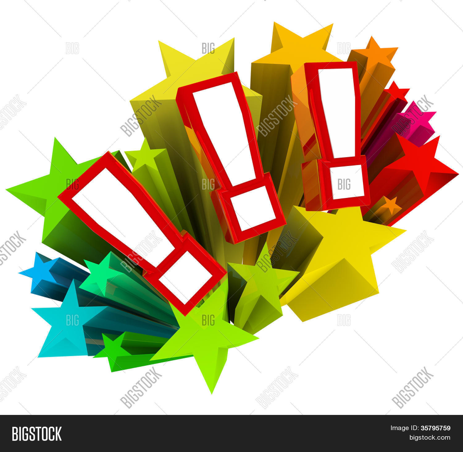 Three Exclamation Image & Photo (Free Trial) | Bigstock