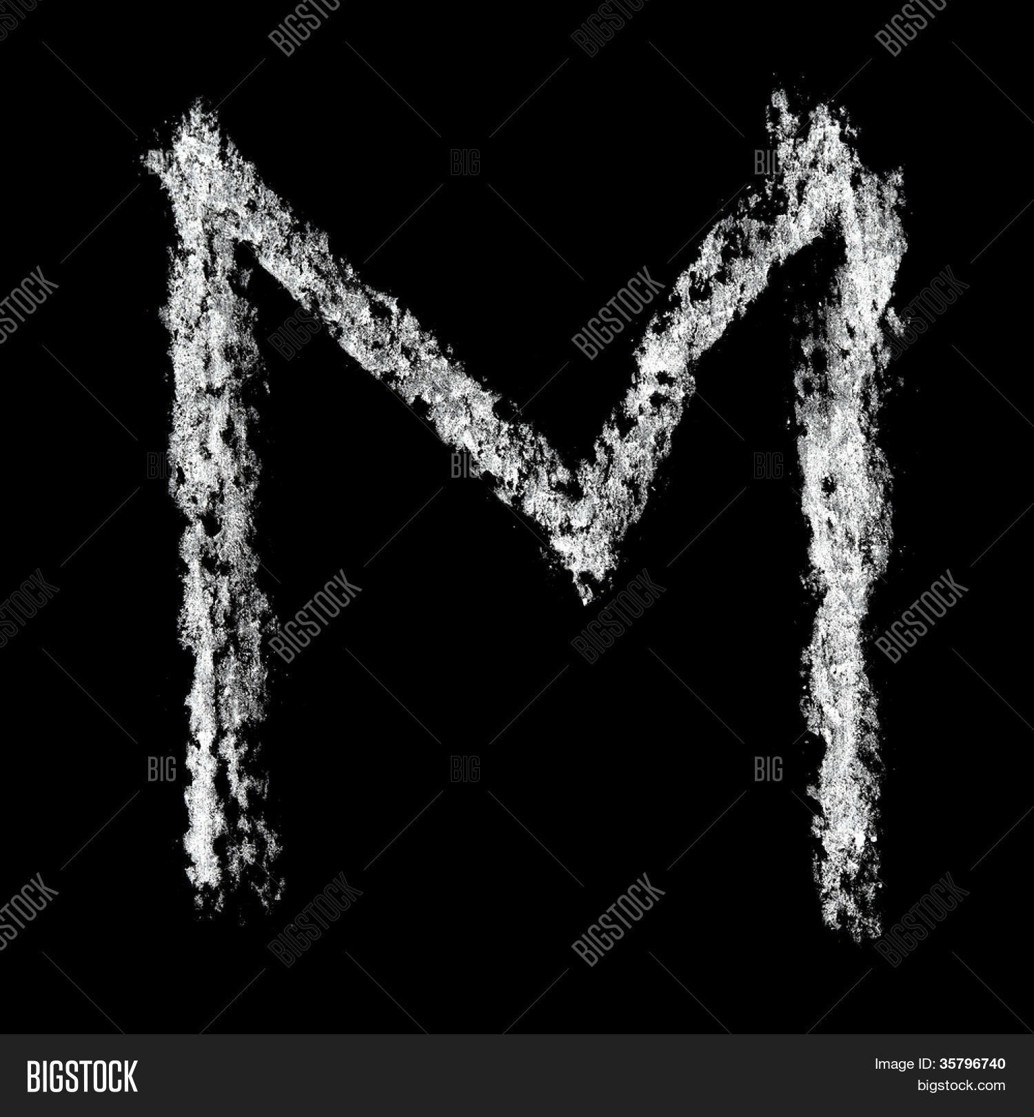 Nine - Chalk Numbers Image & Photo (Free Trial) | Bigstock