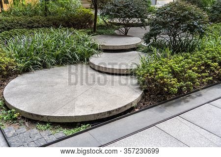 Round Concrete Steps Image & Photo (Free Trial) | Bigstock