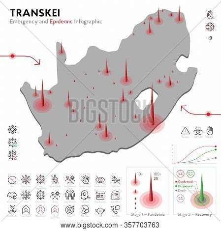 Map Transkei Epidemic Vector & Photo (Free Trial) | Bigstock