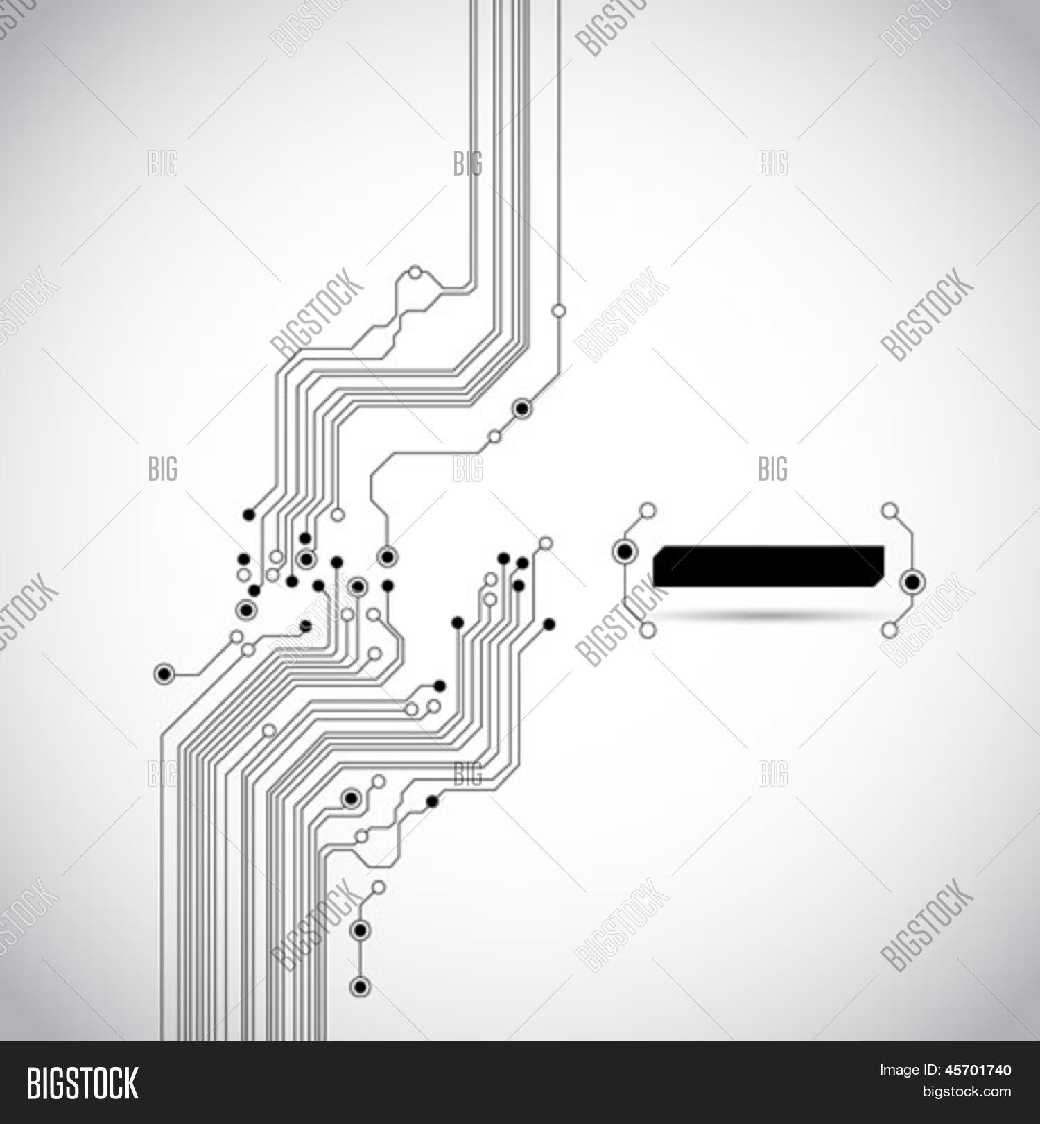 Abstract Circuit Vector & Photo (Free Trial) | Bigstock